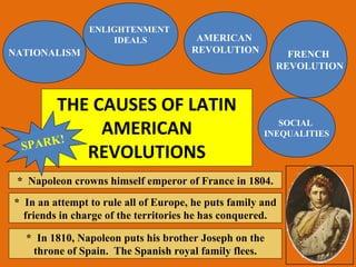 Mexico and Latin American Revolutions | PPT