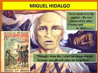 Mexico and Latin American Revolutions | PPT