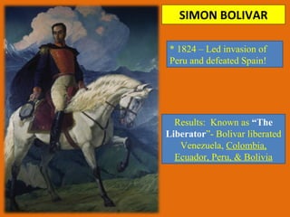 Mexico and Latin American Revolutions | PPT