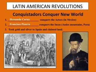 Mexico and Latin American Revolutions | PPT | Death, Injury, or ...