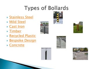 Bollards | PPTX