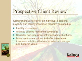 Bollinger private client group | PPT