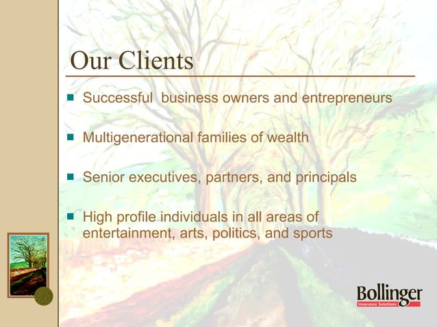 Bollinger private client group | PPT