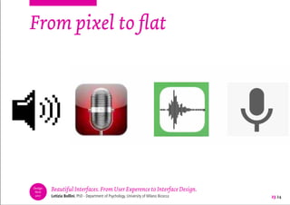 Beautiful Interfaces. From User Experence to Interface Design. | PPT