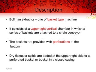 Bollman extractor | PPT