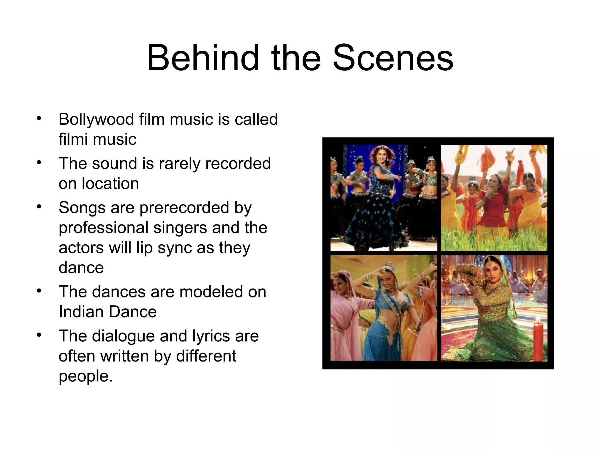 Bollywood Slides | PPT