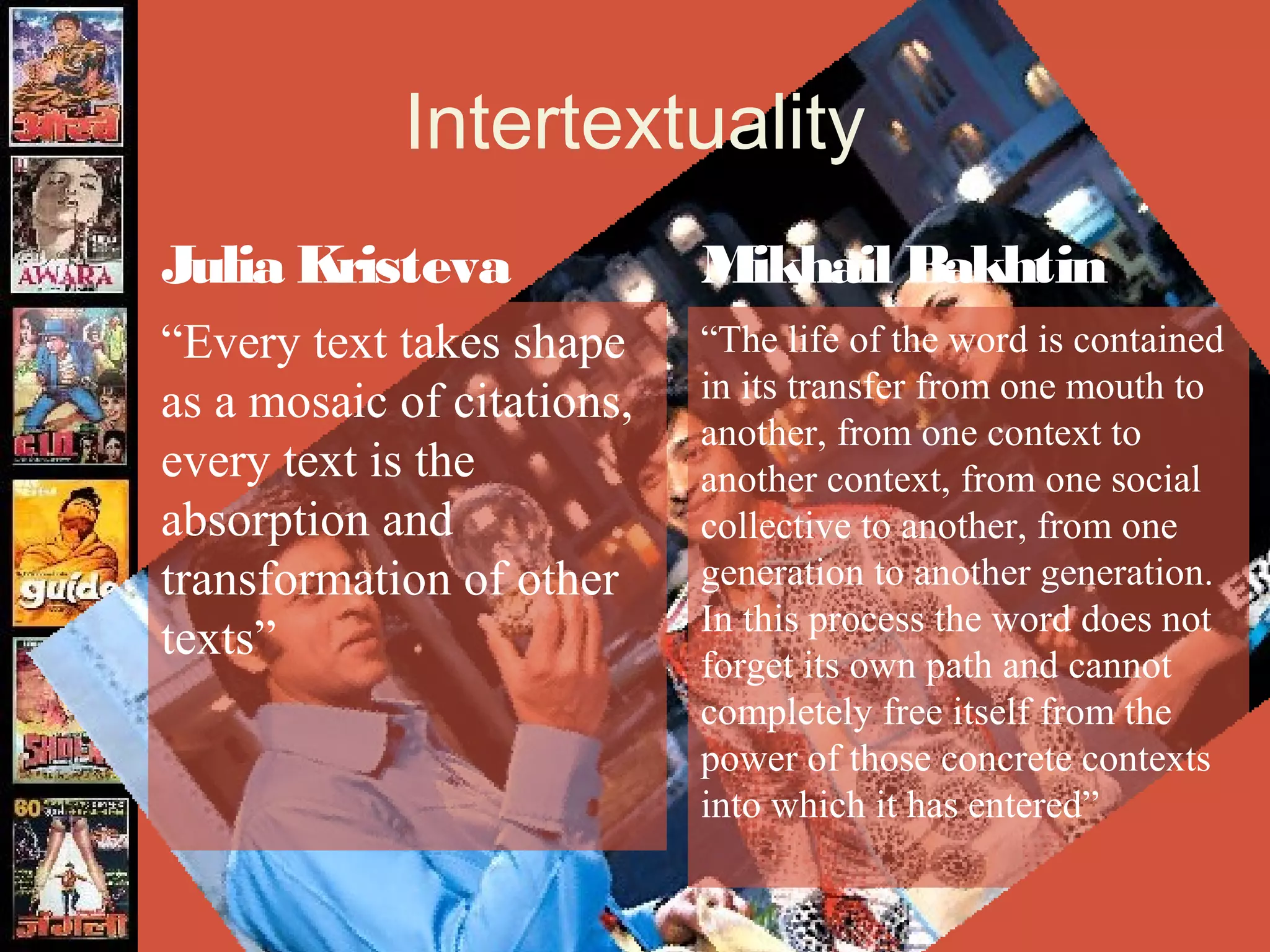 Bollywood intertextuality | PPT