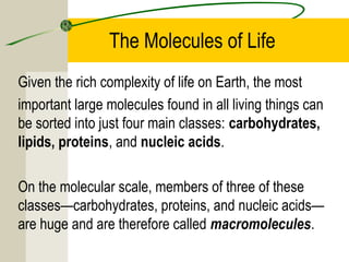 ZOO1-Bological molecules | PPT