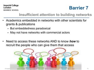 Barriers to technology transfer and policies - Mike Wright | PPTX