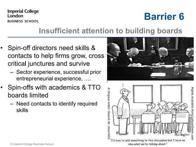 Barriers to technology transfer and policies - Mike Wright | PPTX