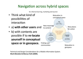 Spatial narratives in hybrid ecosystems | PPT