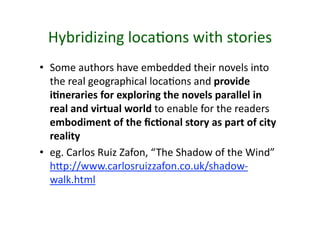 Spatial narratives in hybrid ecosystems | PPT