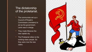 Powerpoint Bolsheviks under Lenin in power.pptx