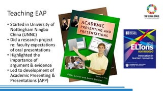 Building Sustainability into an EAP Course | PDF | Undergraduate ...