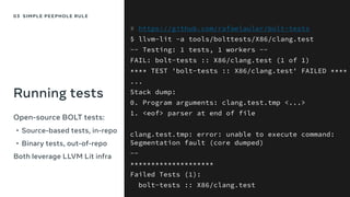 Adding a BOLT pass | PPT