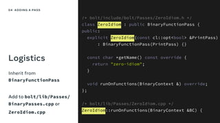 Adding a BOLT pass | PPT