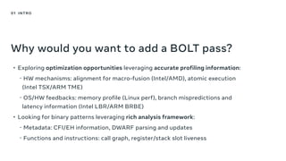 Adding a BOLT pass | PPT