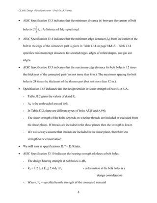 Bolted connections | PDF