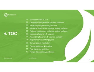 Bolted flange connections as per ASME PCC1 | PDF