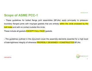 Bolted flange connections as per ASME PCC1 | PDF