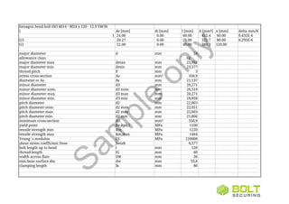 Bolted joint design | PDF