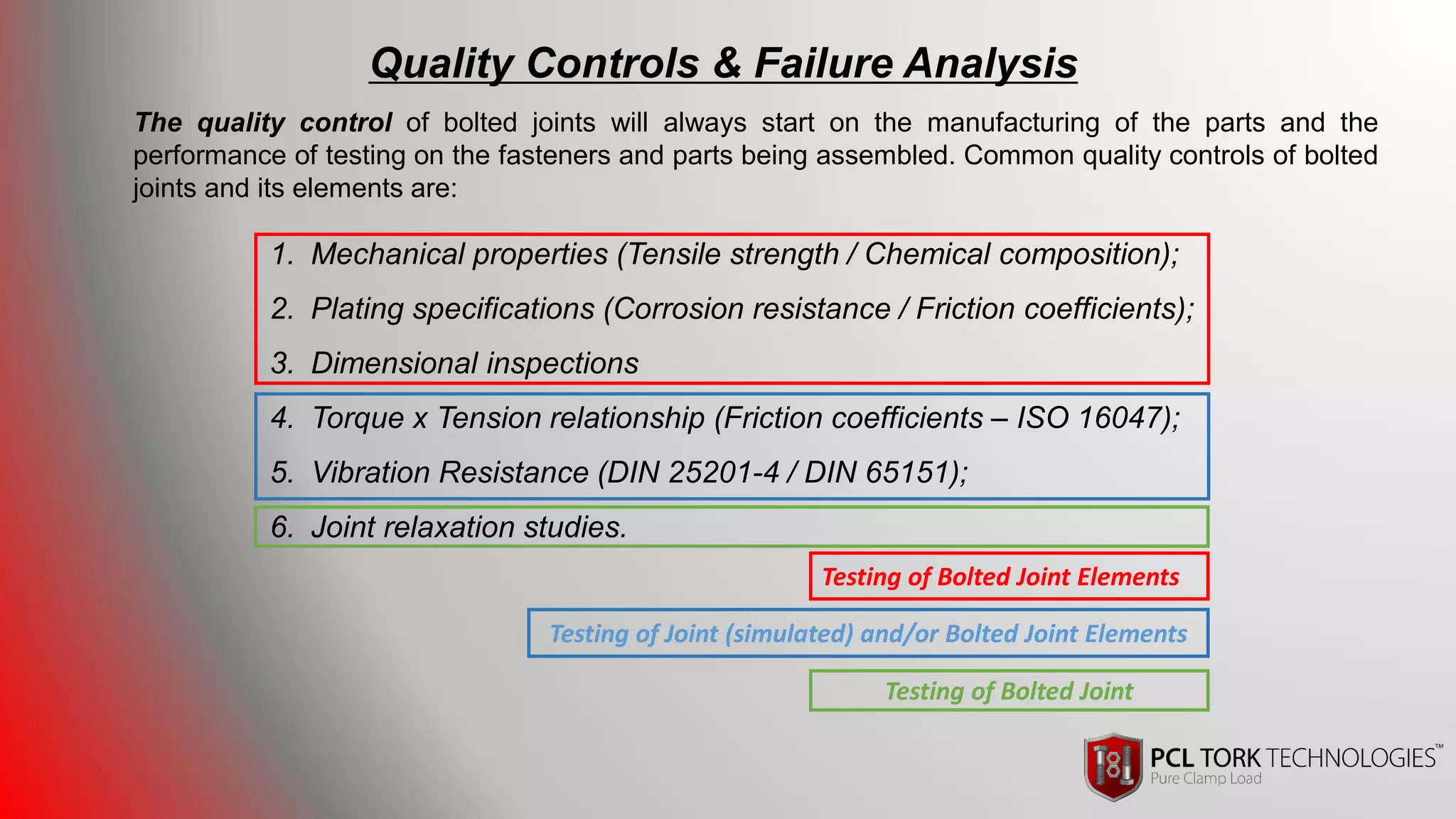 Bolted joints training slides | PDF