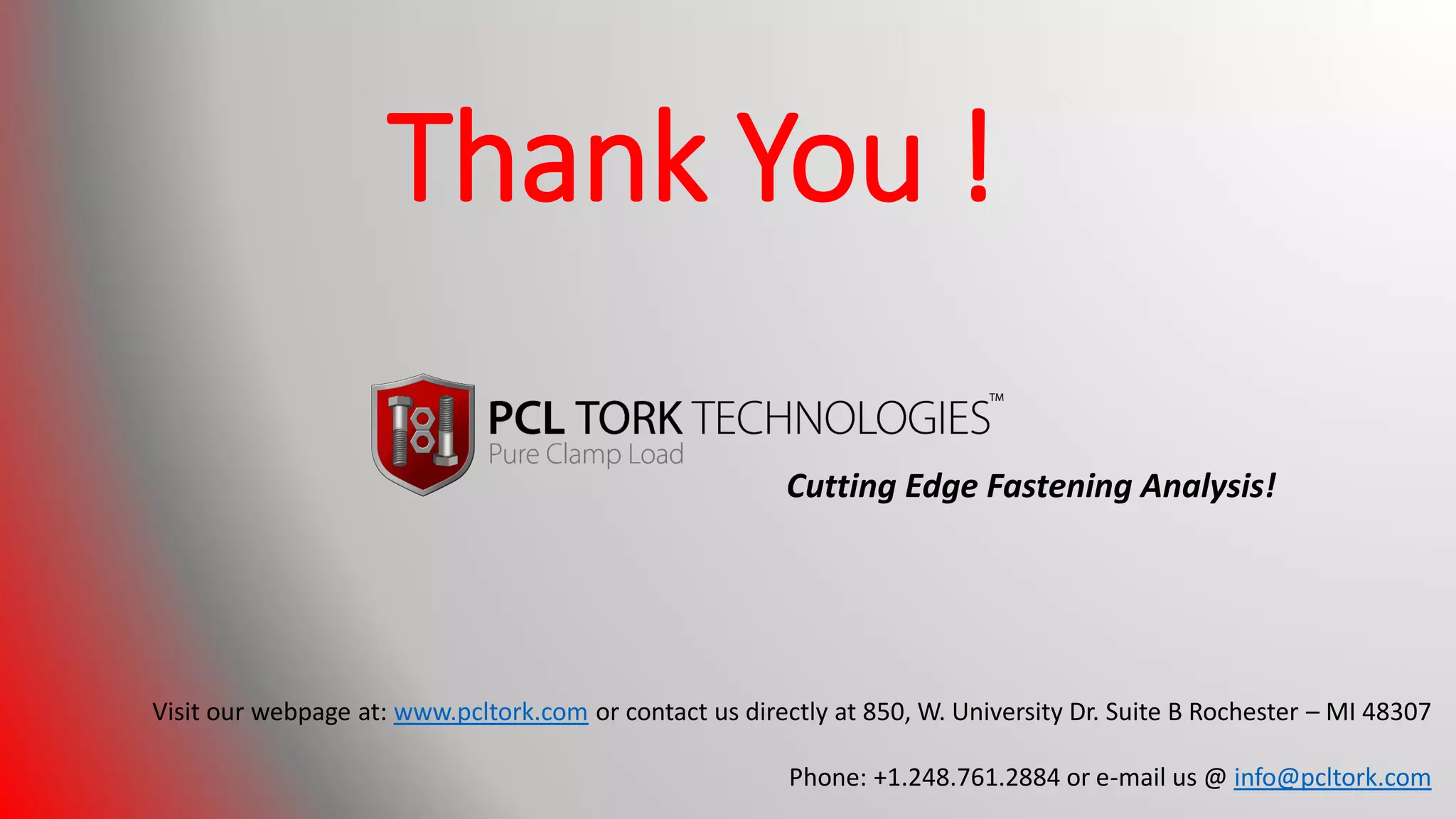 Bolted joints training slides | PDF