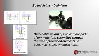 Bolted joints training slides | PDF