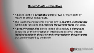 Bolted joints training slides | PDF