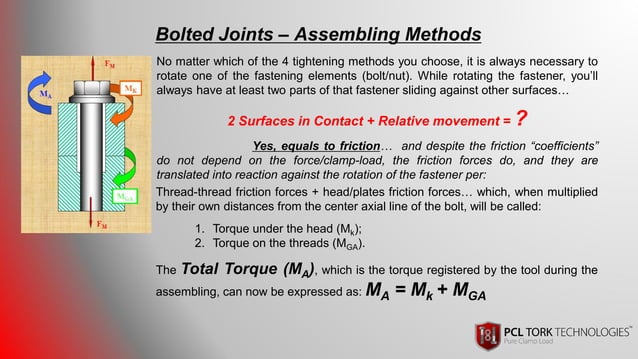 Bolted joints training slides | PDF