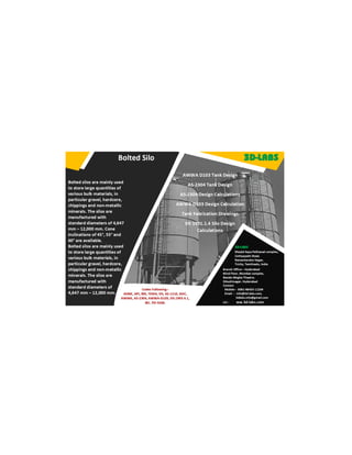bolted silo design | PDF