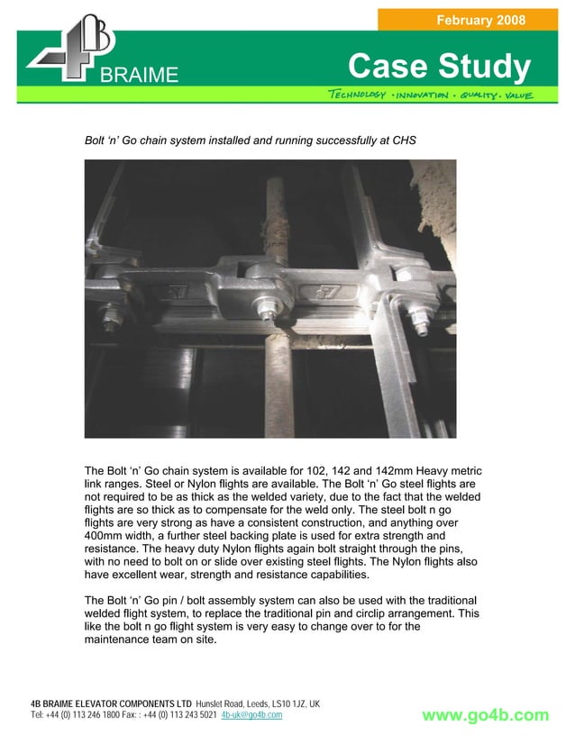 Bolt n Go chain and flight system Case Study | PDF | Technology & Computing