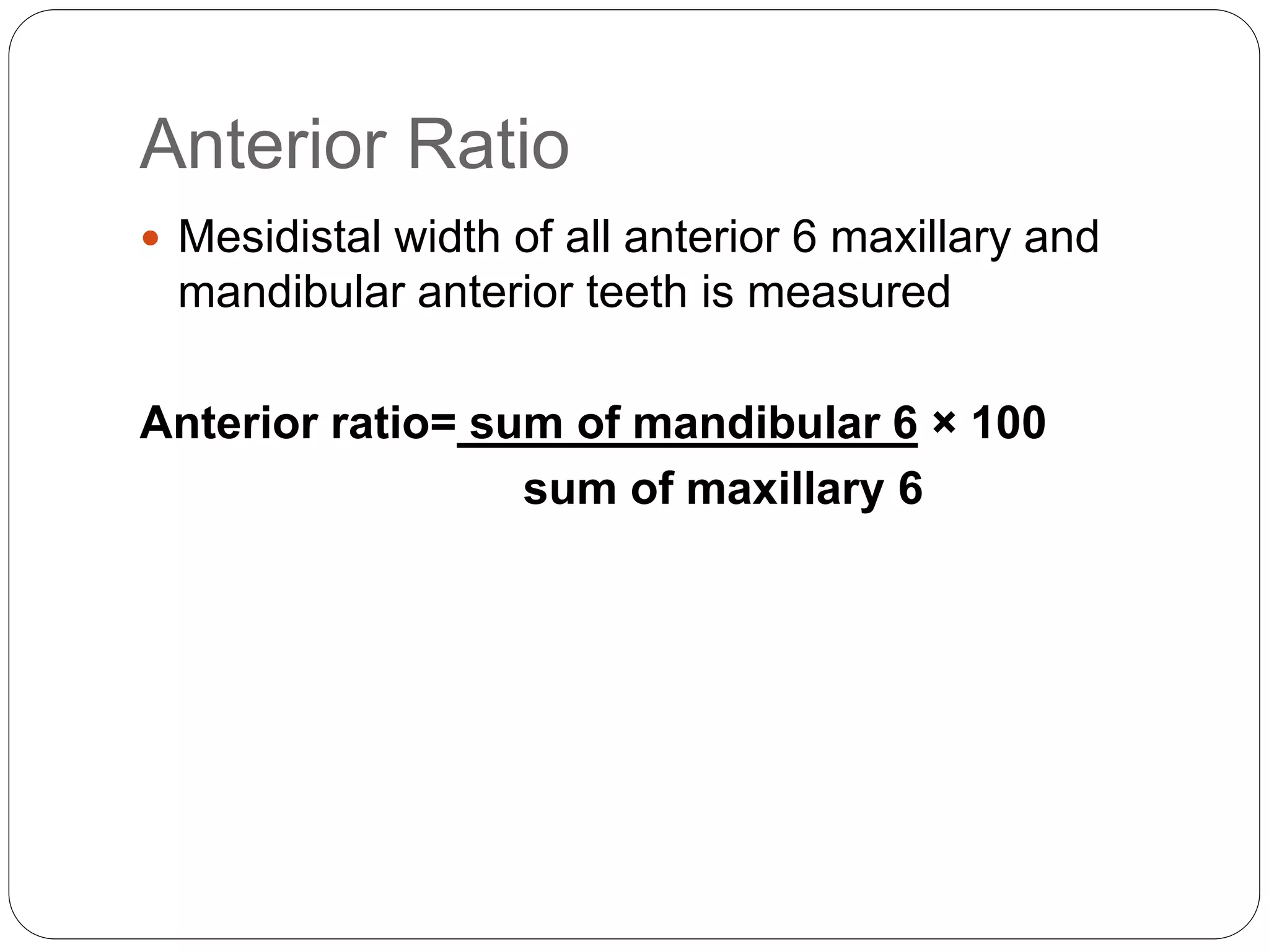 Bolton analysis and mixed dentition analysis | PPTX