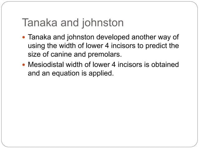 Bolton analysis and mixed dentition analysis | PPTX