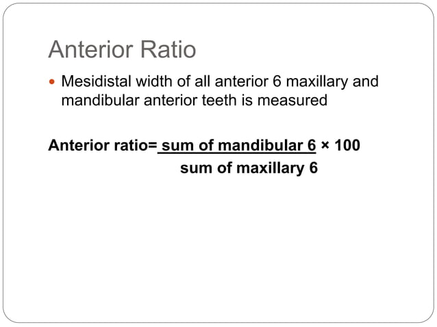 Bolton analysis and mixed dentition analysis | PPTX