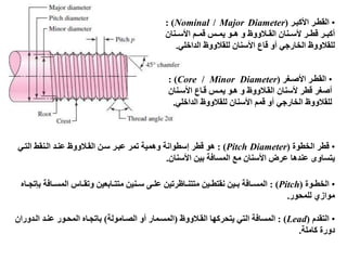 Bolts, mechanical types and design and categories | PPT