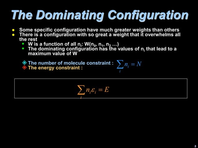 Boltzmann statistical distribution law.pptx