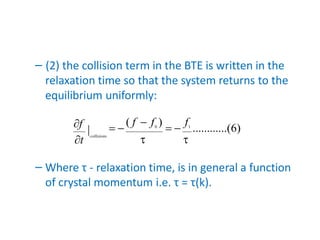 RADIATION PHYSICS ON BOLTZMANN EQUATION.pptx