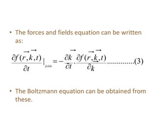 RADIATION PHYSICS ON BOLTZMANN EQUATION.pptx
