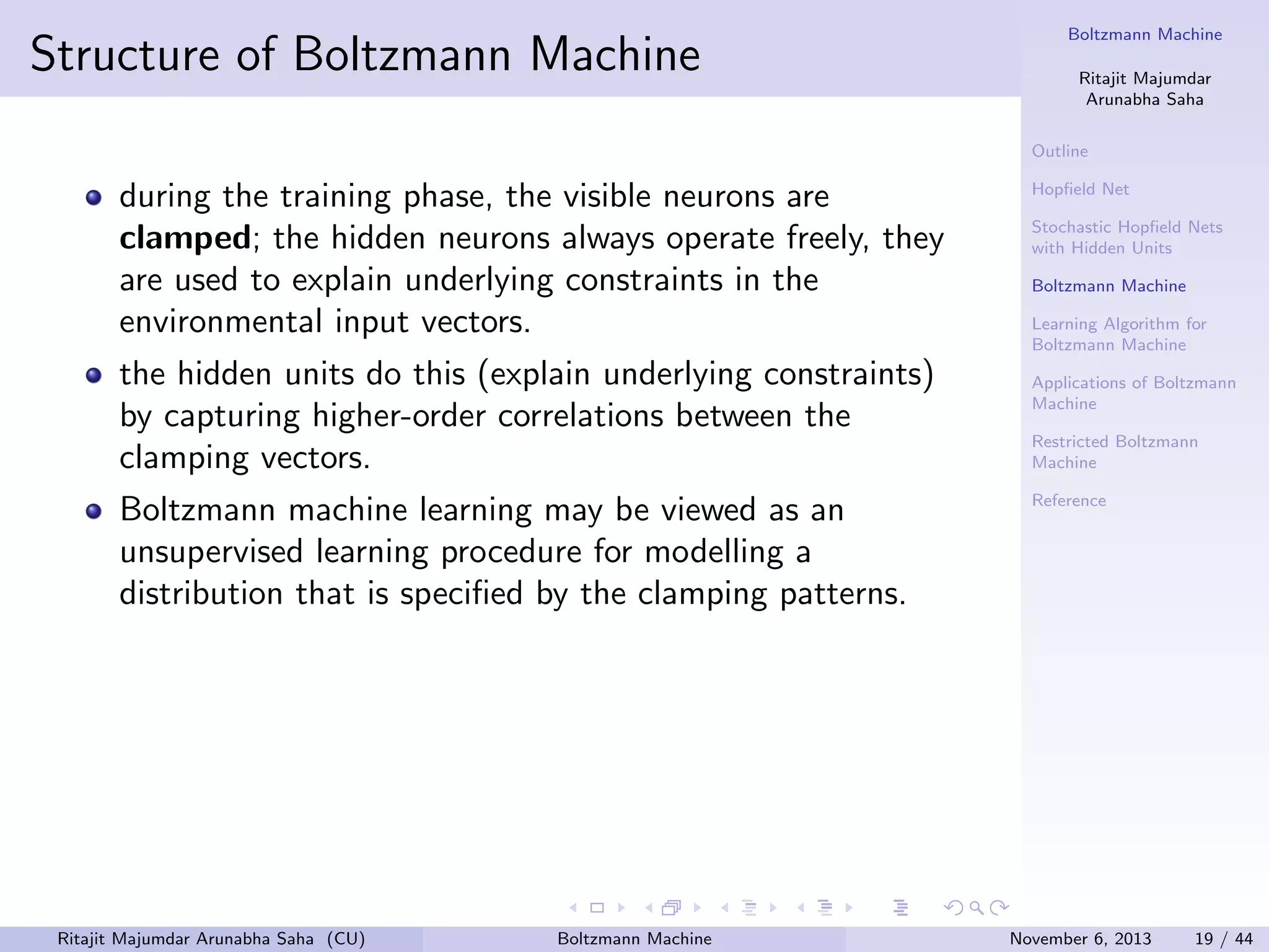 Brief Introduction to Boltzmann Machine | PDF