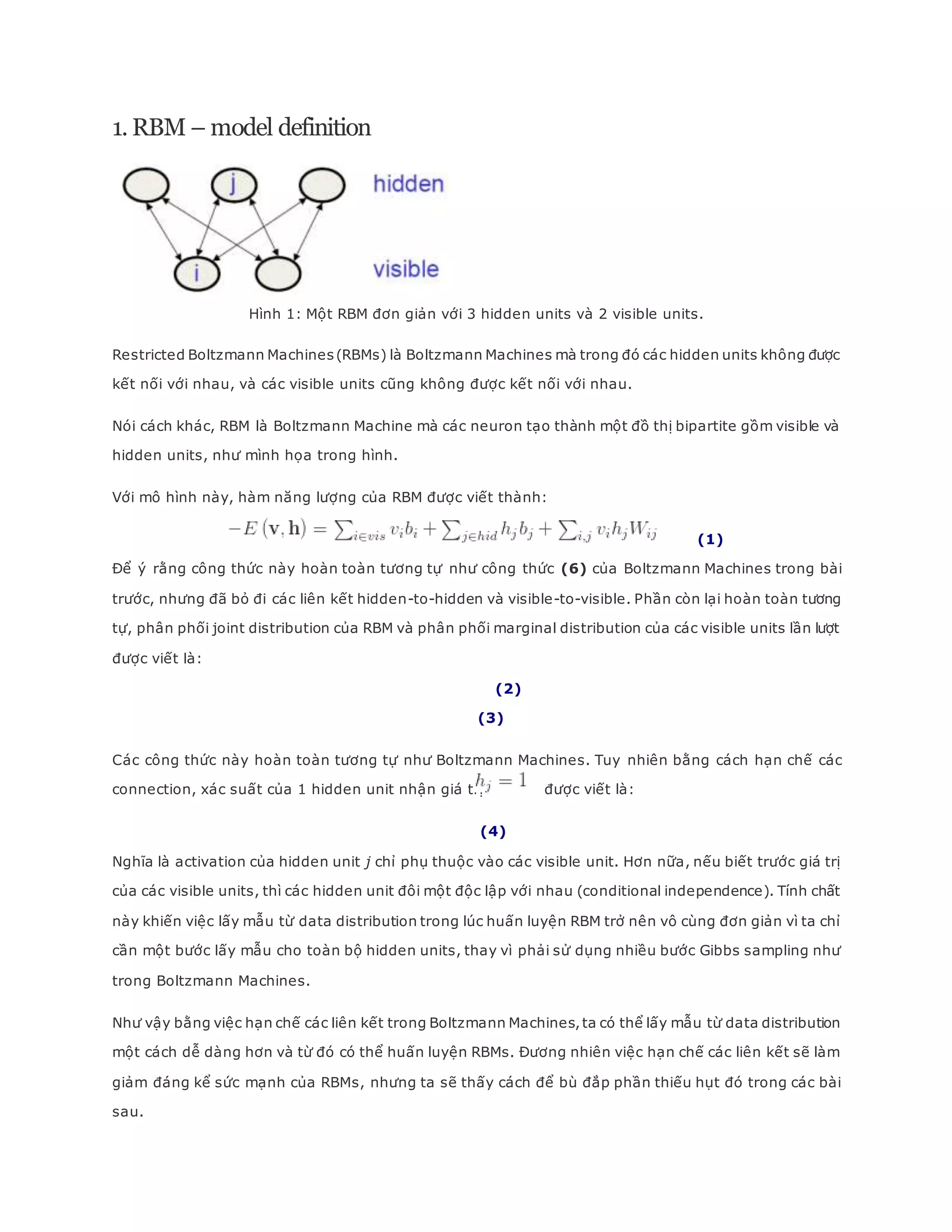 Restricted Boltzmann Machines (RBMs) | DOCX
