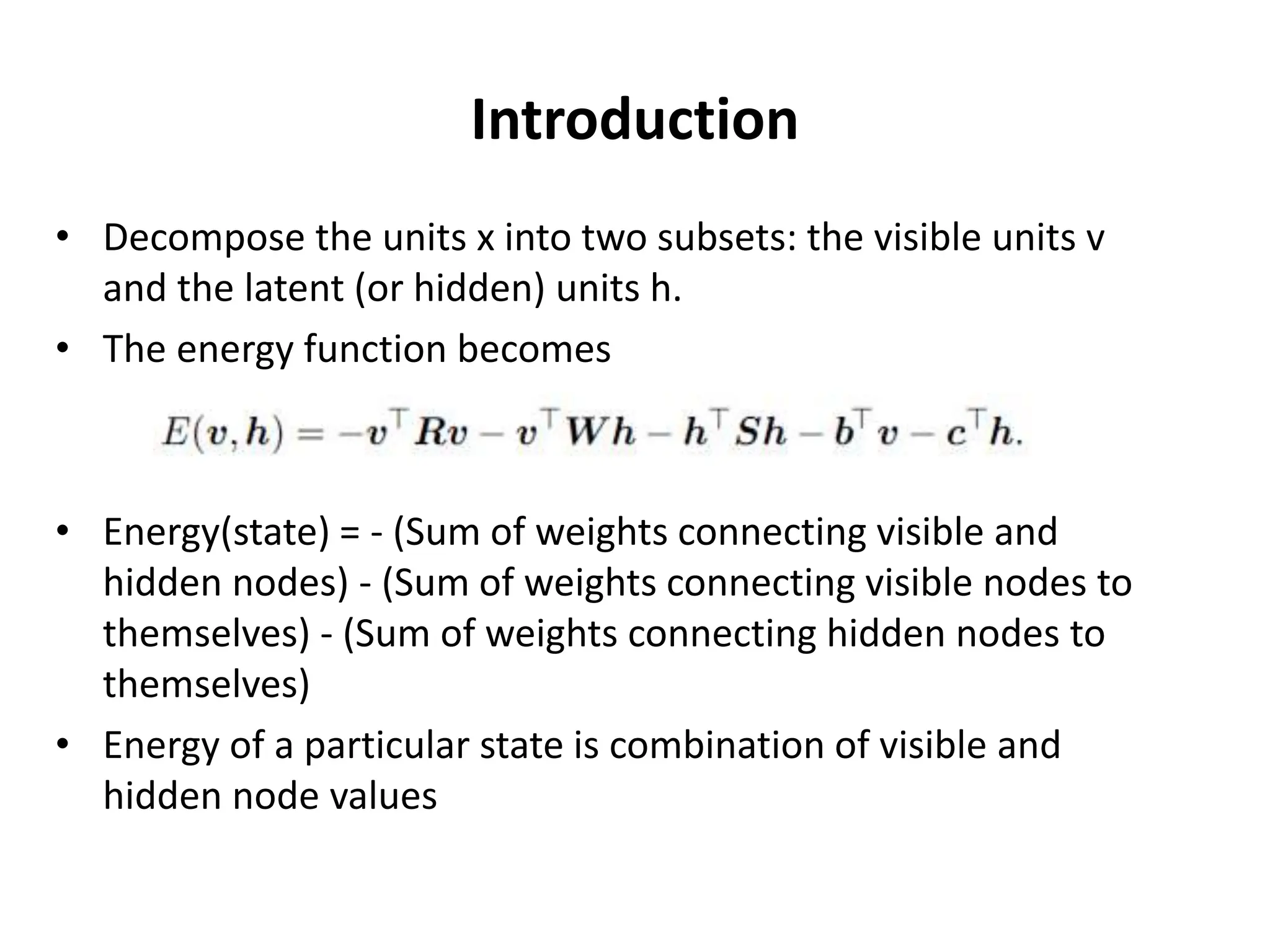 Boltzmann Machines in Deep learning and machine learning also used for training the models. | PPT