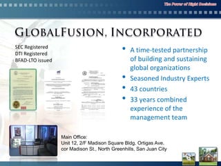 BOM: GLOBAL FUSION INCORPORATED | PPSX | Herbs and Supplements ...