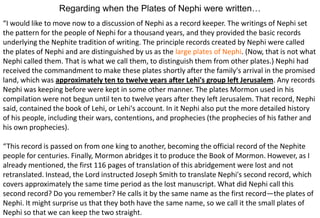 2013 Book of Mormon: Chapter 3 (Institute lesson by hgellor) | PPTX