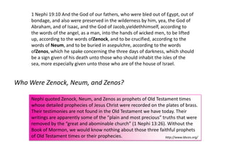 2013 Book of Mormon: Chapter 6 (Institute Lesson by hgellor) | PPT