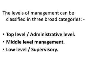 BUSINESS ORGANIZATION AND MANAGEMENT - B.Com I SEM- UNIT-3 | PPTX