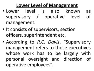 BUSINESS ORGANIZATION AND MANAGEMENT - B.Com I SEM- UNIT-3 | PPTX