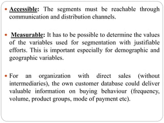 BASICS OF MARKETING - Unit-2- Osmania University | PPT