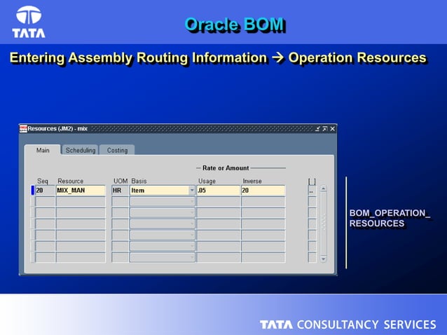 Oracle BOM 11i Training Presentation.ppt