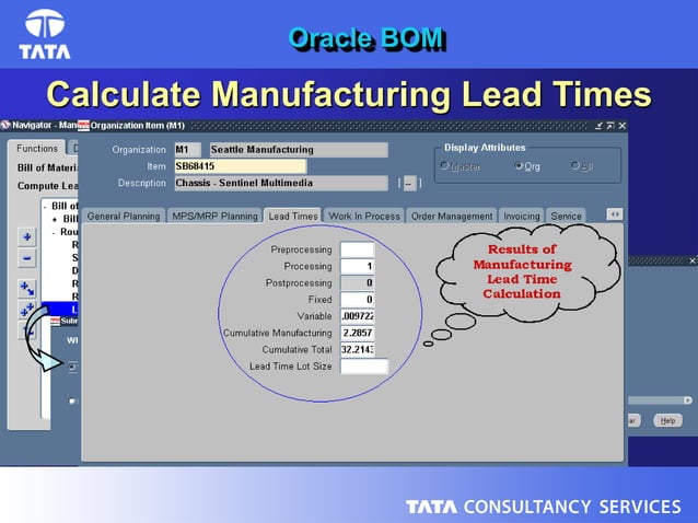 Oracle BOM 11i Training Presentation.ppt